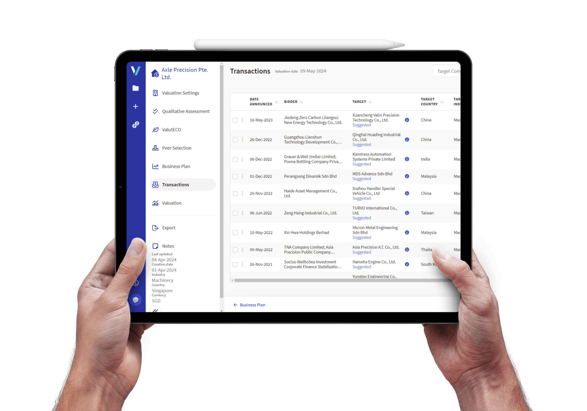 Valutico Landing Page (Social Media) - Valutico